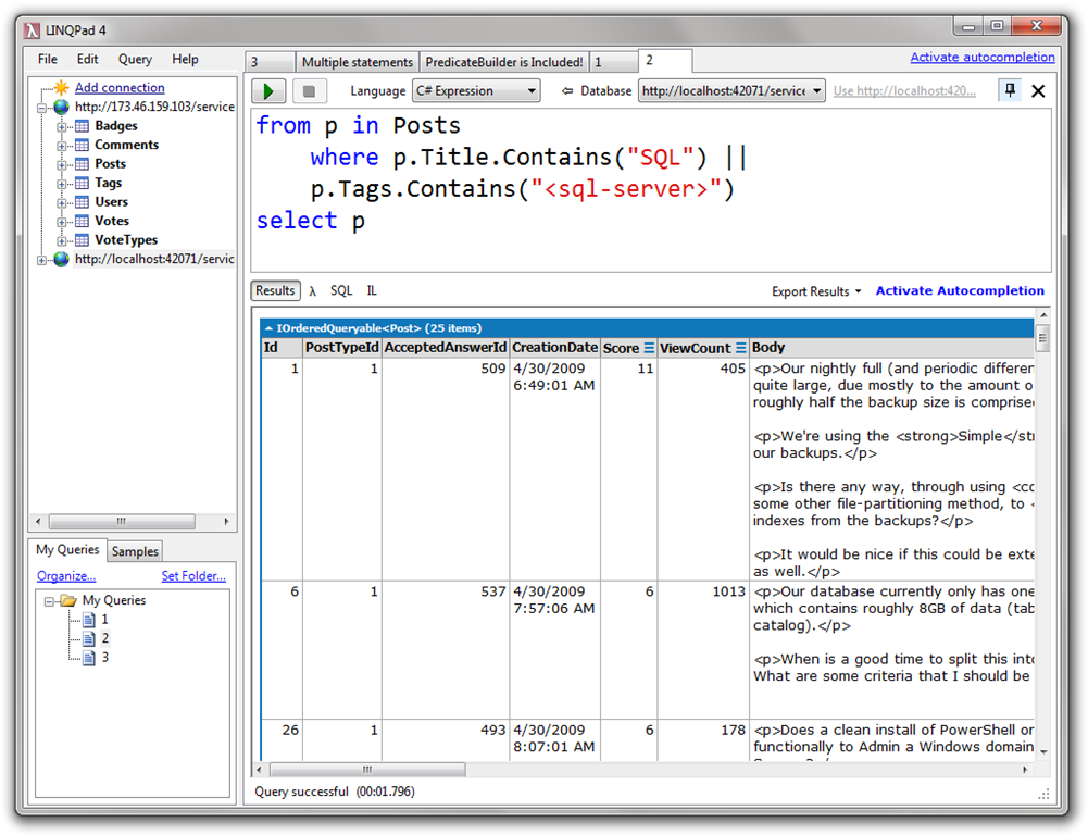 在30分钟内为StackOverflow创建一个包含XML 和JSON的OData API_odata json xml-CSDN博客